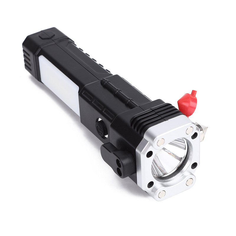 AutoJare Multi-Function Car Safety Hammer Flashlight Torch, Emergency ...